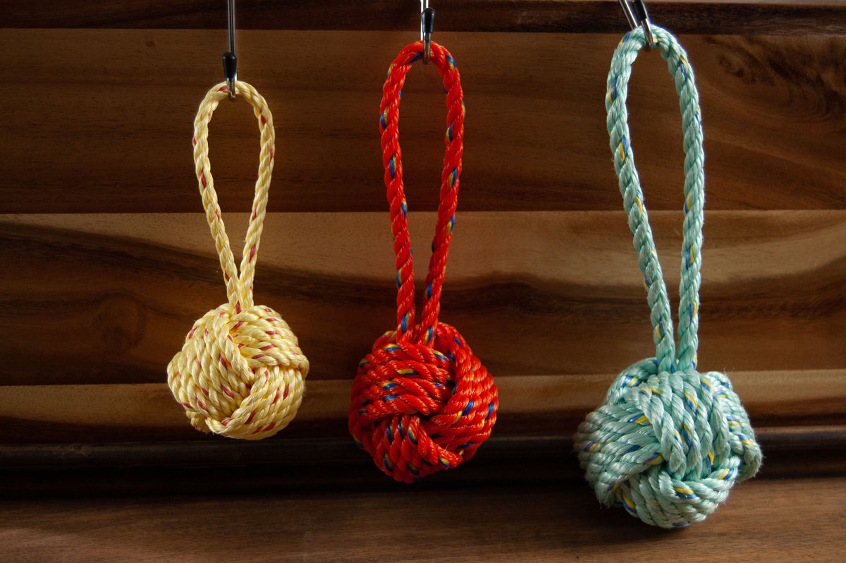 Unleash Fun and Durability with the Monkey Fist Dog Rope Toy – All For ...